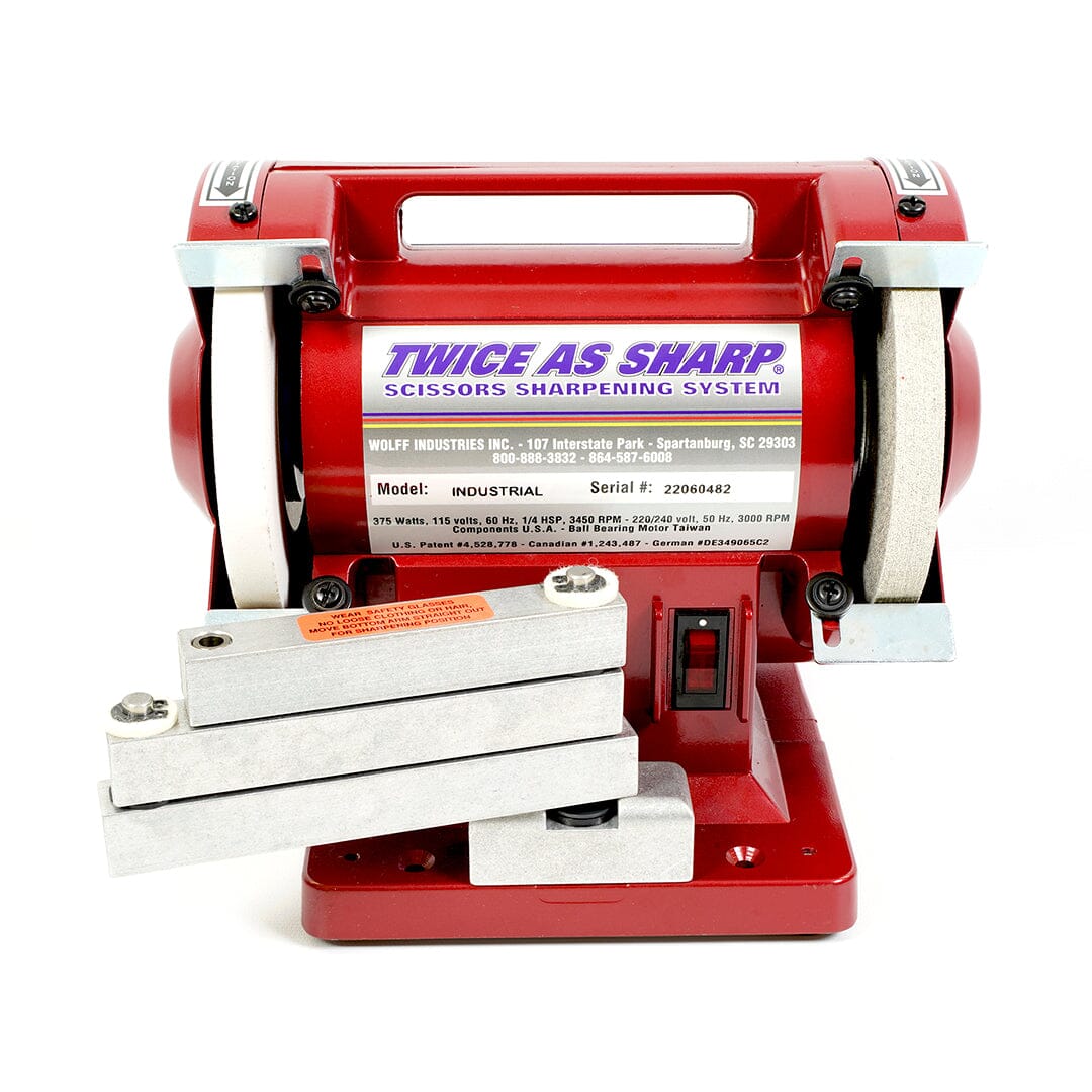 Wolff Industries Twice As Sharp Scissor Sharpener - Industrial | Zanvak